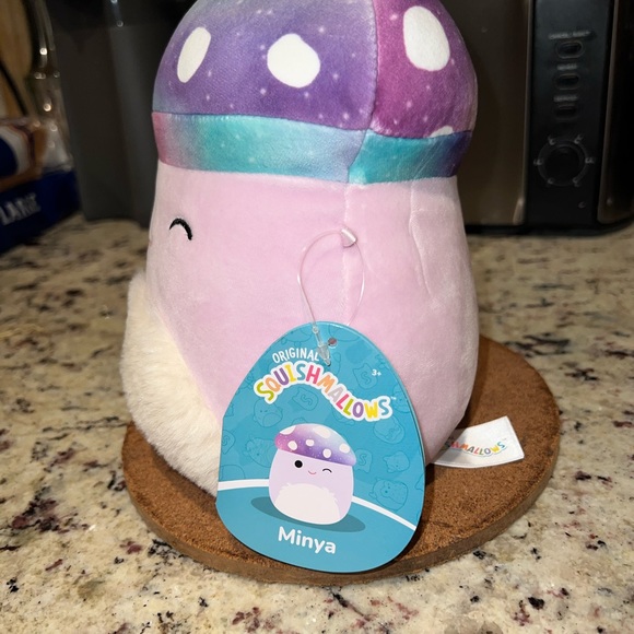 Squishmallows | Toys | New Minya The Purple Mushroom Squishmallows ...